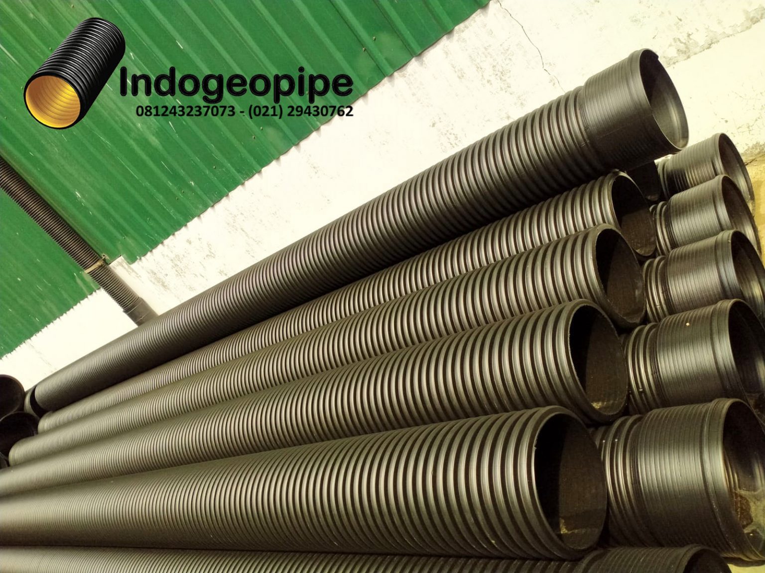 Pipa HDPE Corrugated - Indogeopipe